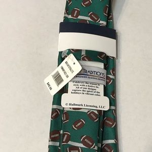 Hallmark | Accessories | Football Theme Tie Nwt | Poshmark